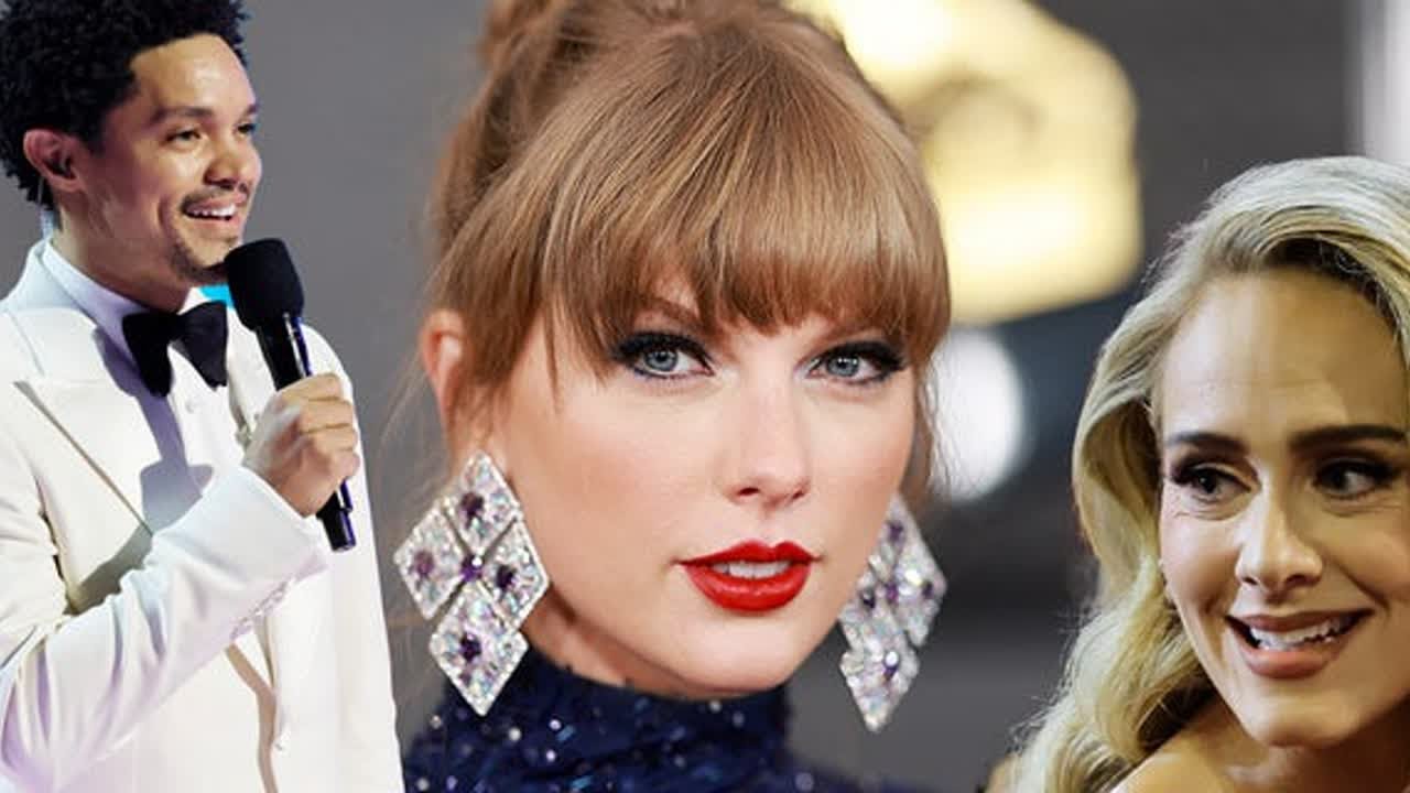 Beyoncé, Taylor Swift targeted in Grammys monologue; host Trevor Noah makes Adele's dreams com ...