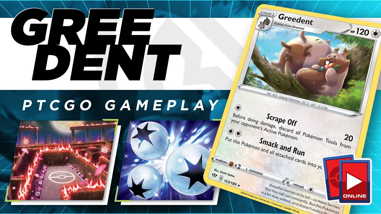 Greedent Deck - PTCGO Gameplay (Darkness Ablaze | Post-Rotation) - YouTube
