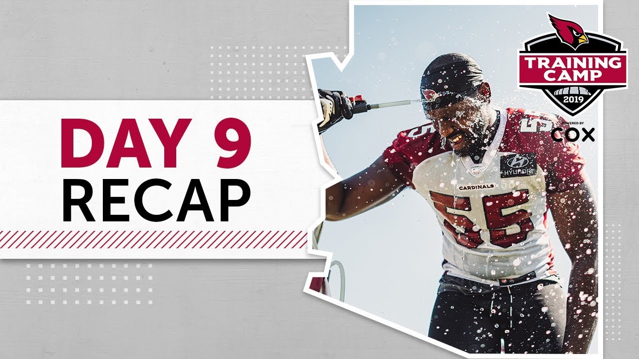 Tackling the Arizona Heat at Outdoor Practice | Arizona Cardinals: Day ...