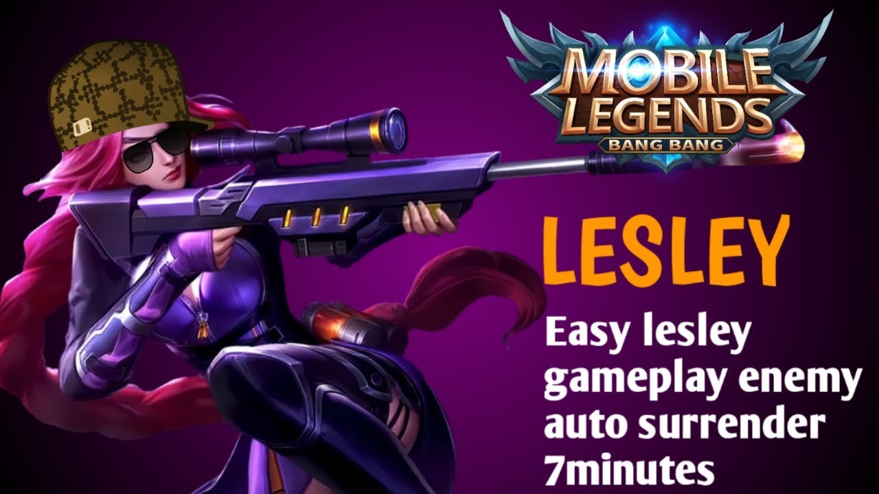 Easy Lesley build win by 7 minutes enemy surrender !! | Mobile Legends ...