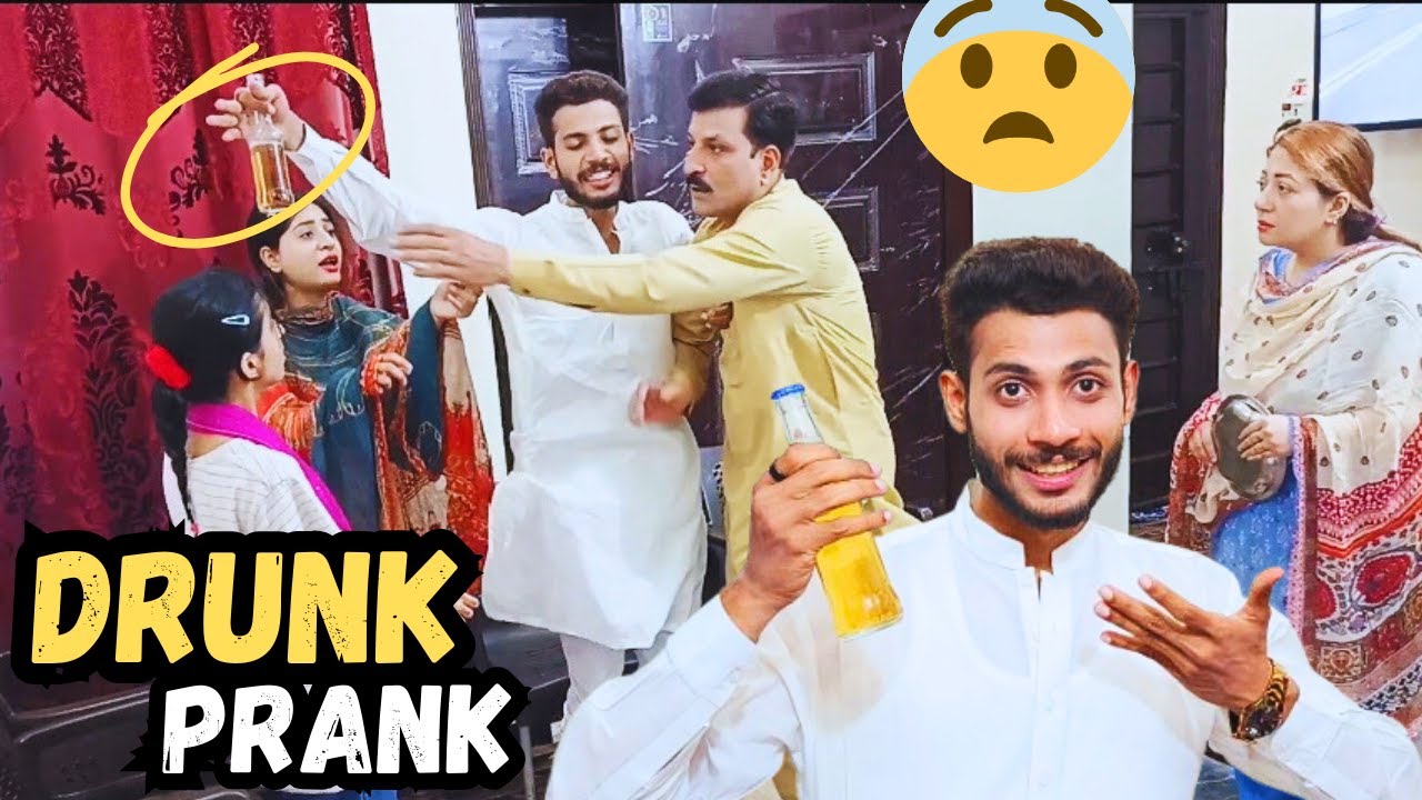 Drunk Prank on Family in Susral || Drunk Prank on Wife *Epic Reactions ...