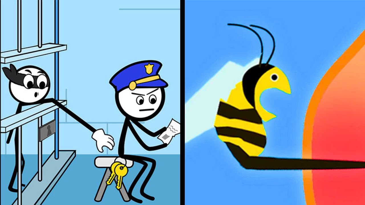 Thief puzzle (help me) VS Help me Tricky story / 2048 gameplay - YouTube