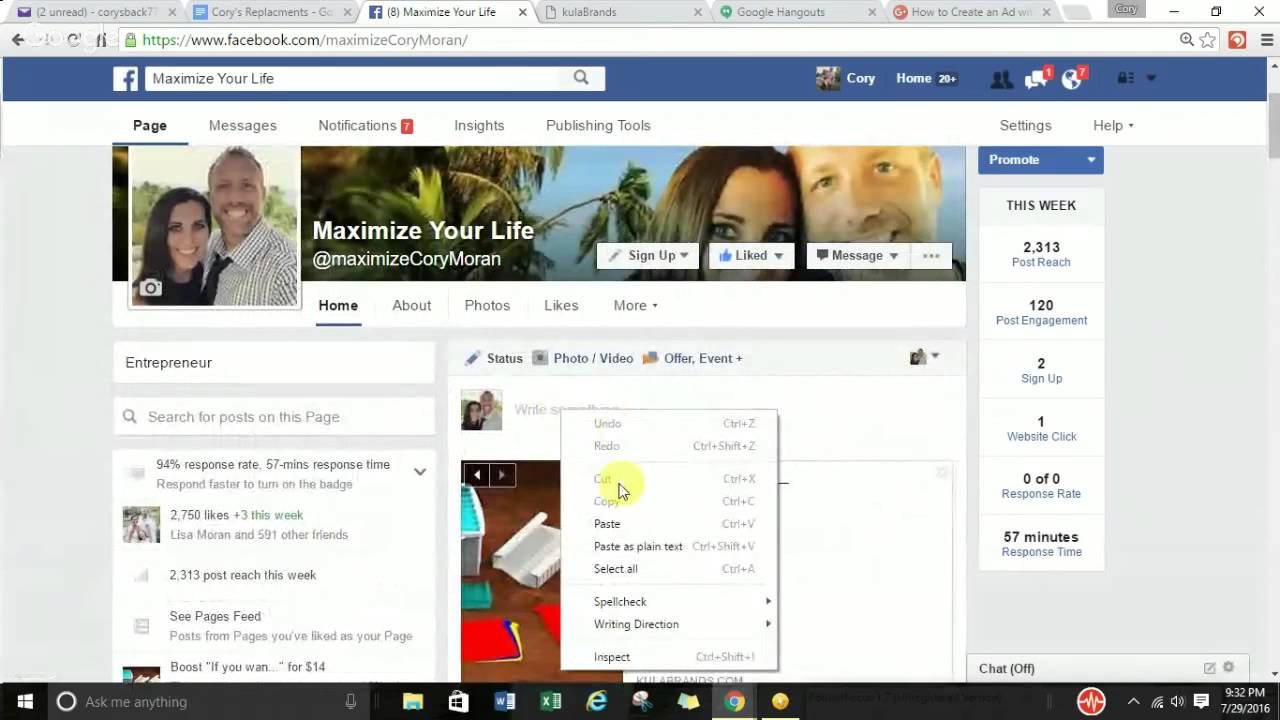 How to Create an Ad with a Hidden Link - YouTube