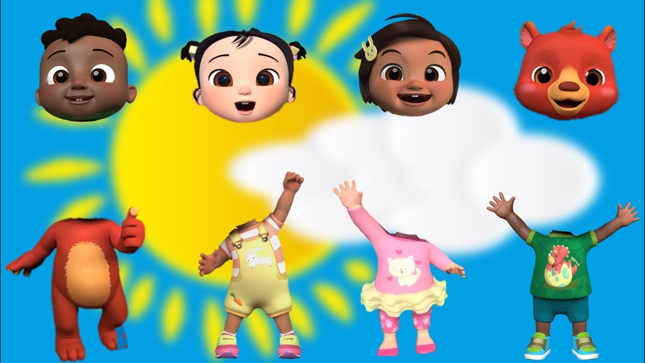 COCOMELON CODY CECE NINA BOBA MATCH THE HEAD PART 2 | VIDEO FOR KIDS ...