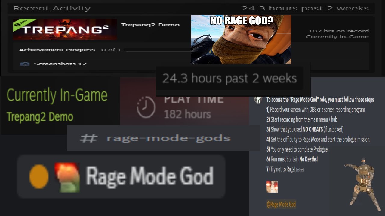 Trepang2 [2022 Demo] Rage Mode (No Deaths) - YouTube