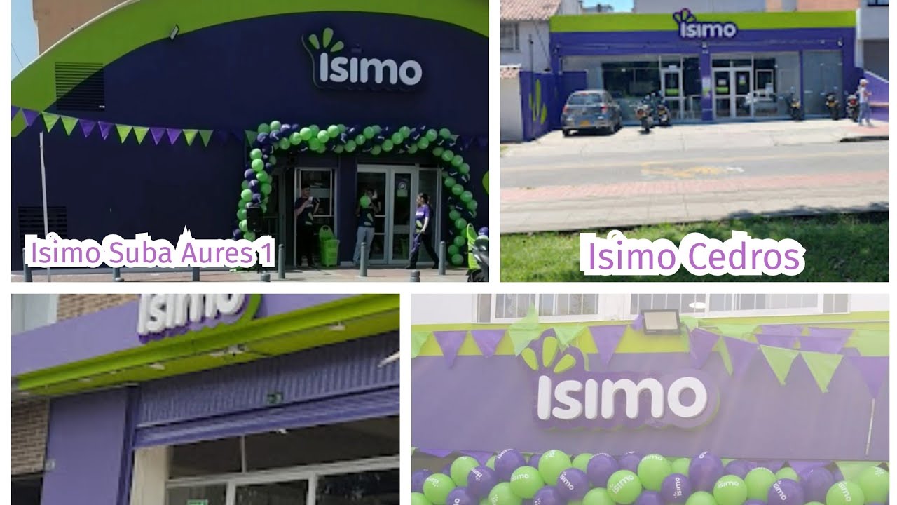 47 tiendas Isimo en Colombia - YouTube