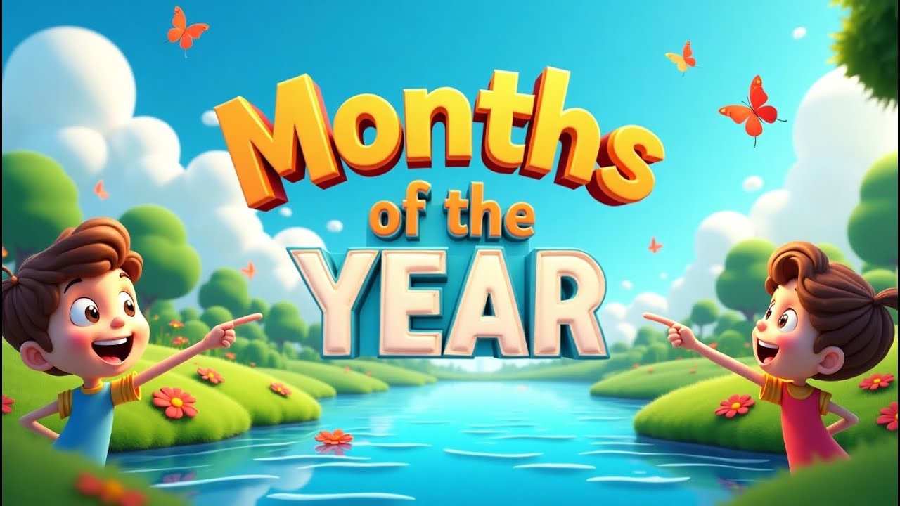 Months of the Year' Song by the River | Exciting River Journey | Kids ...