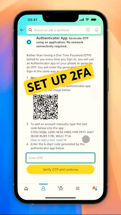 Enable Two-Factor Authentication for Amazon – Secure Your Account. - YouTube