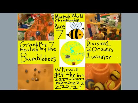 Marbula World Championship Division 1 Grand Prix 7 @ The Buzztower - Marble Race by Sanjay S