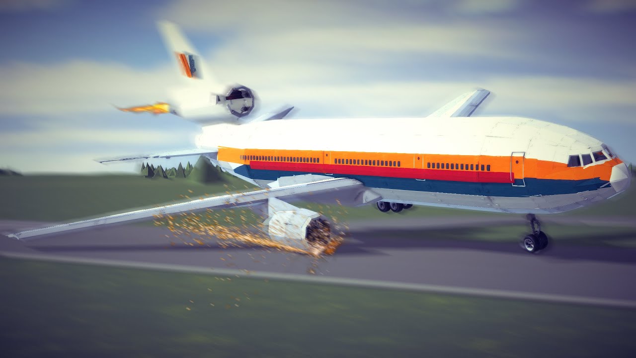 United Airlines Flight 232 CVR Animation - Recreation (Besiege) - YouTube