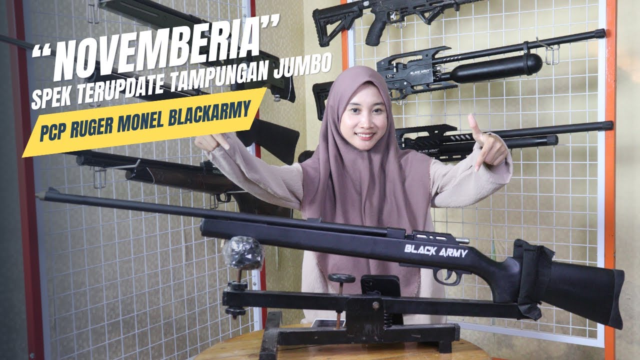 Jangan Lewatkan Kesempatan Untuk Memiliki Senapan Angin PCP Ruger Monel ...