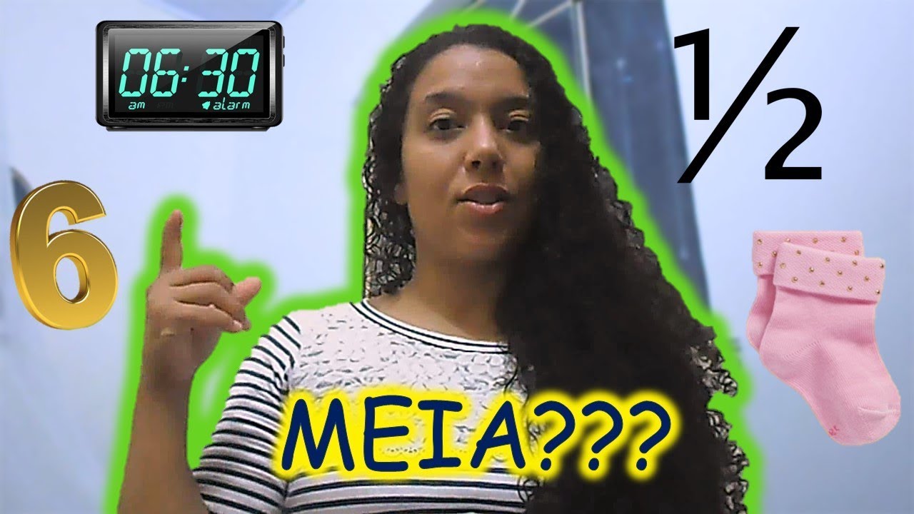 Brazilian vocabulary: the word "meia" and all its meanings! - YouTube