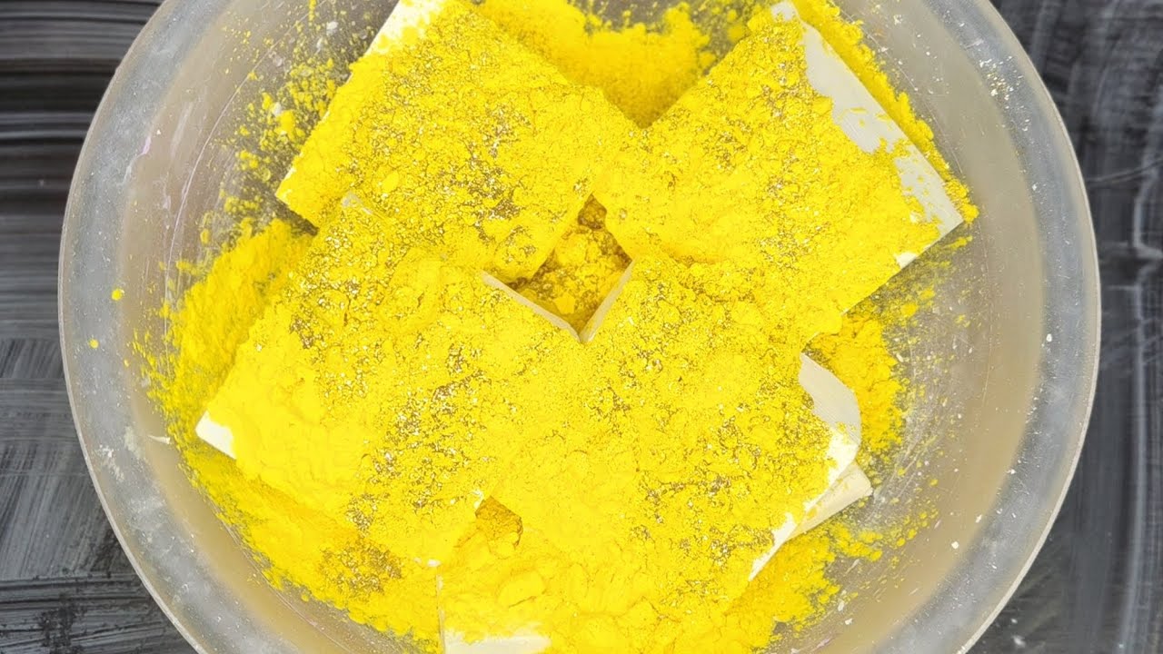 Vibrant yellow crunch crush 😍 - YouTube