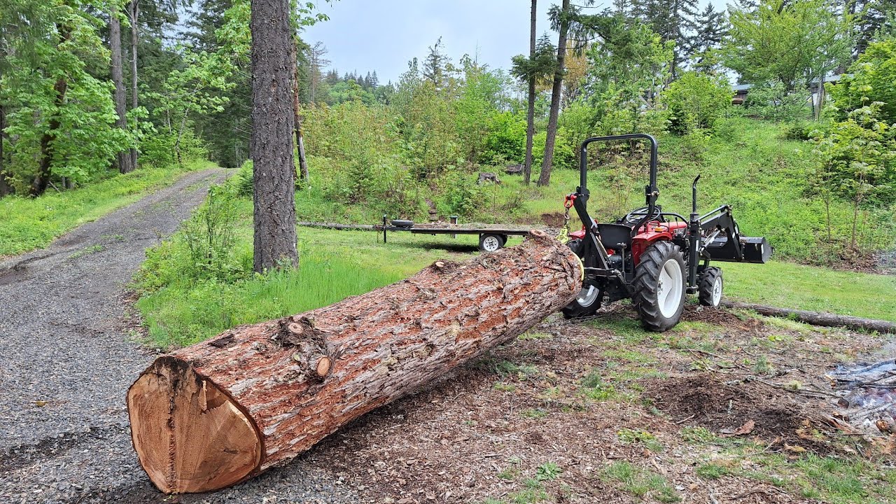Yanmar 2210D Mini Logging - YouTube