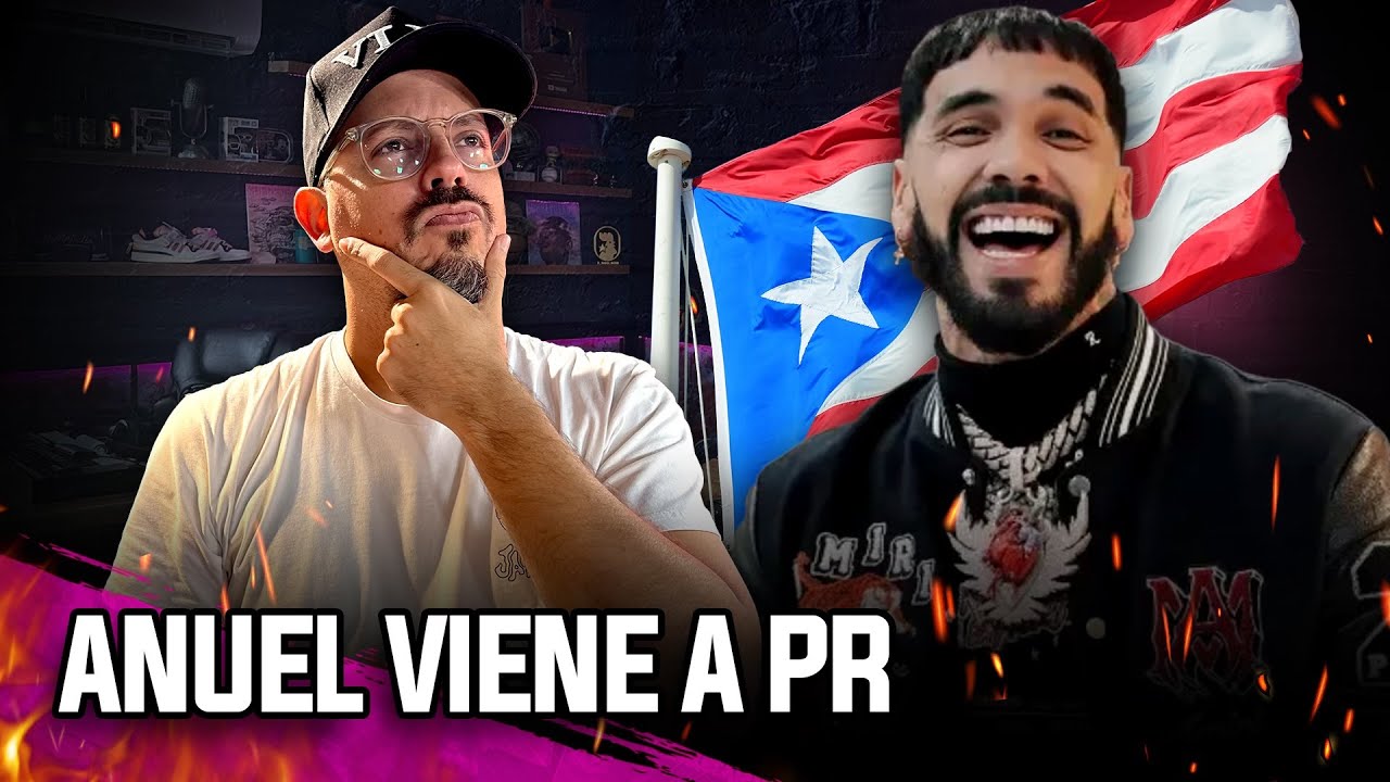 ANUEL VIENE A PR!!! - YouTube Music