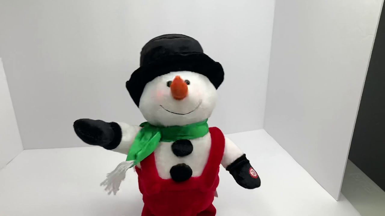 Video Snow machine snowman for ebay listing - YouTube