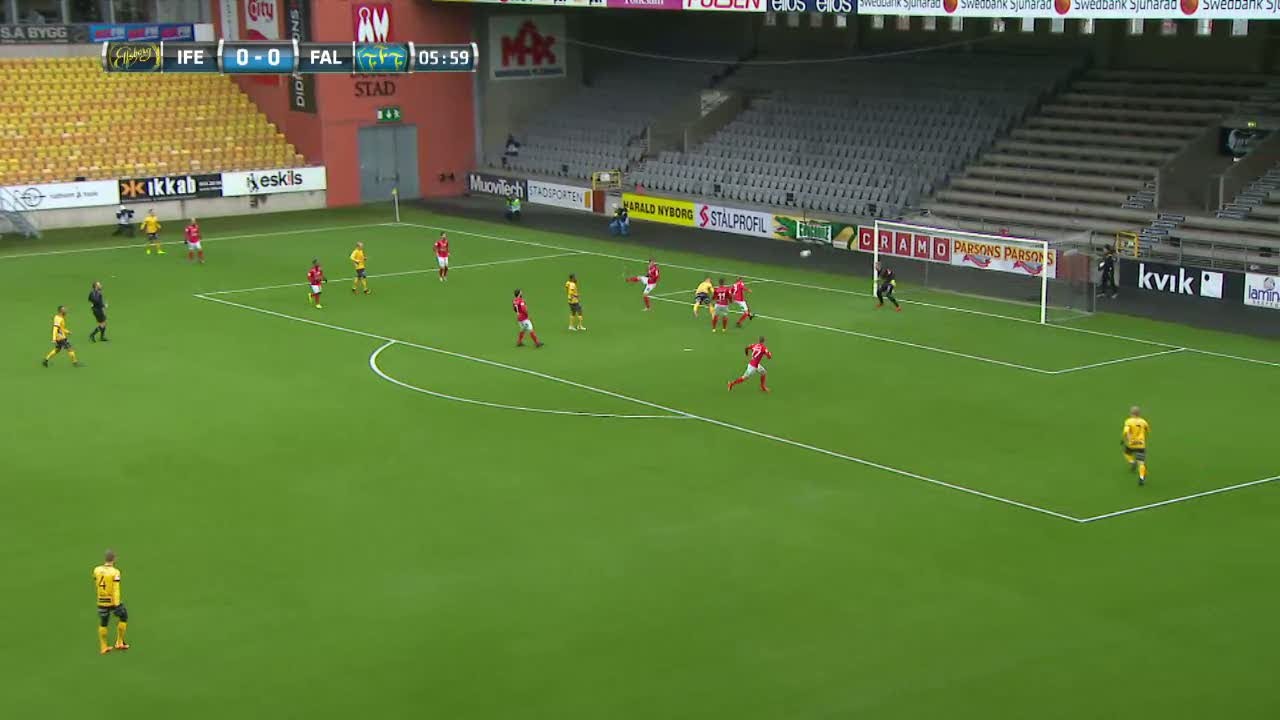 Per Frick nickar in 1-0 för Elfsborg - TV4 Sport - YouTube