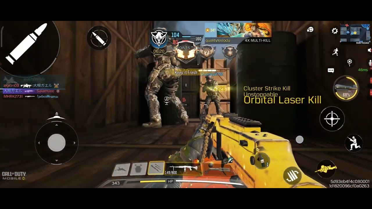 Call Of Duty | 1 Min = 174 kills👌#codm #codmobile #codmobilegameplay #games #mobilegame - YouTube