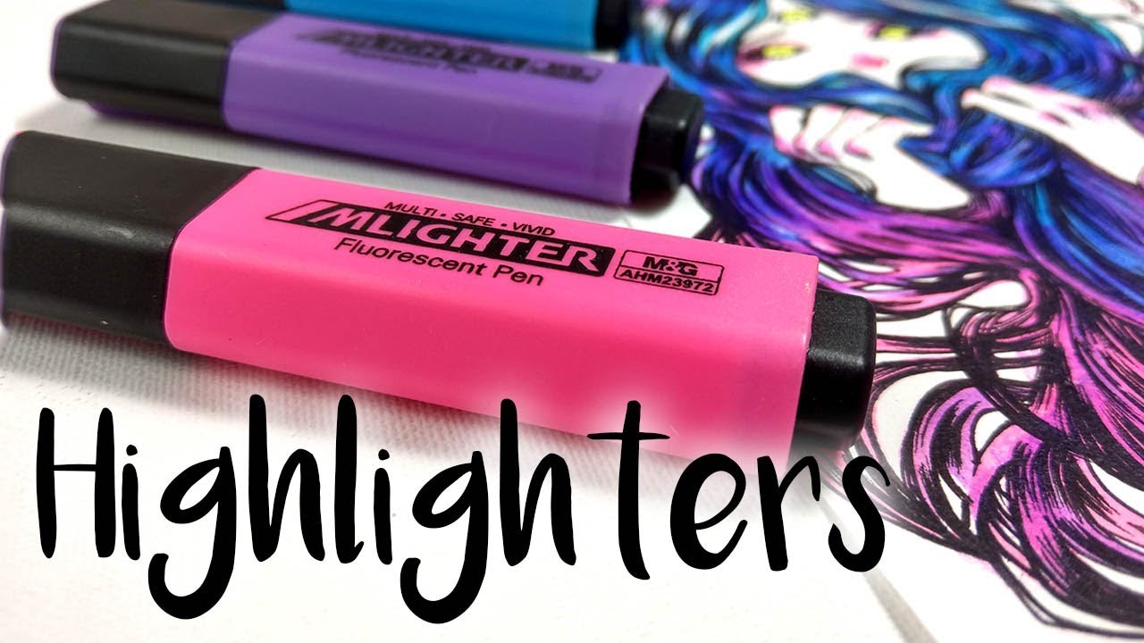 The Highlighter Challenge - YouTube