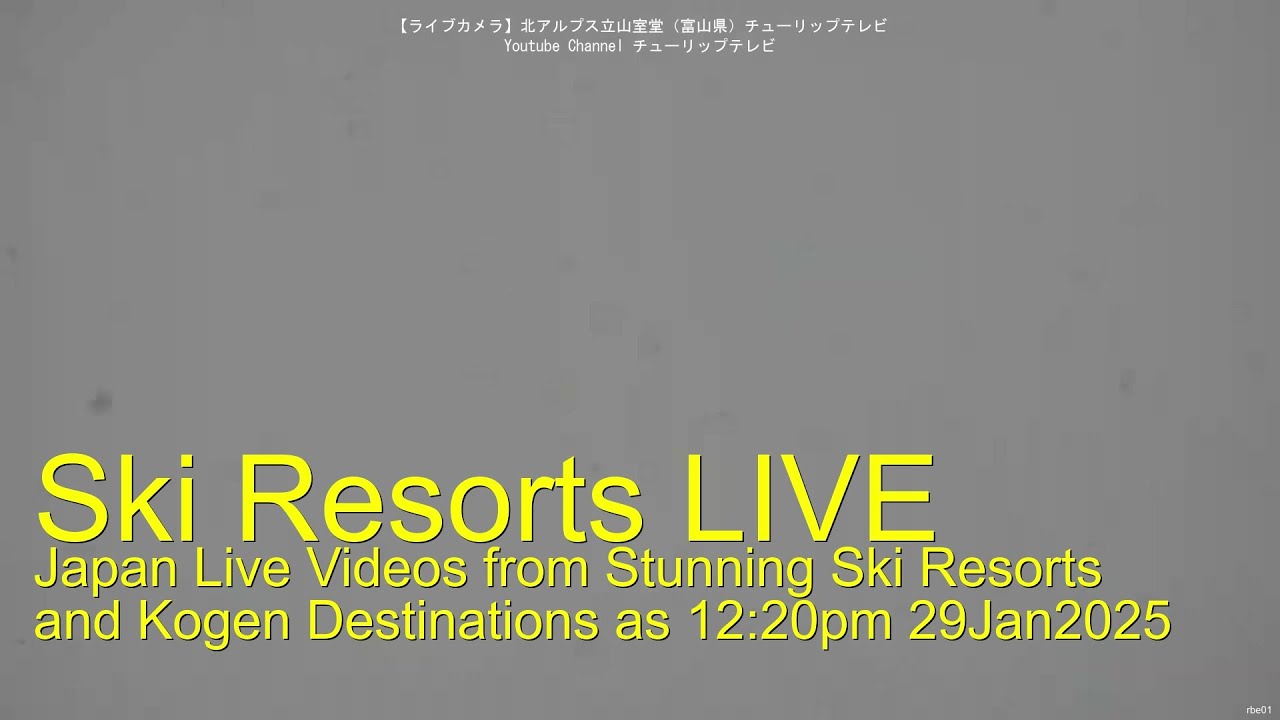 Japan: Live Videos from Stunning Ski Resorts and Kogen Destinations ...