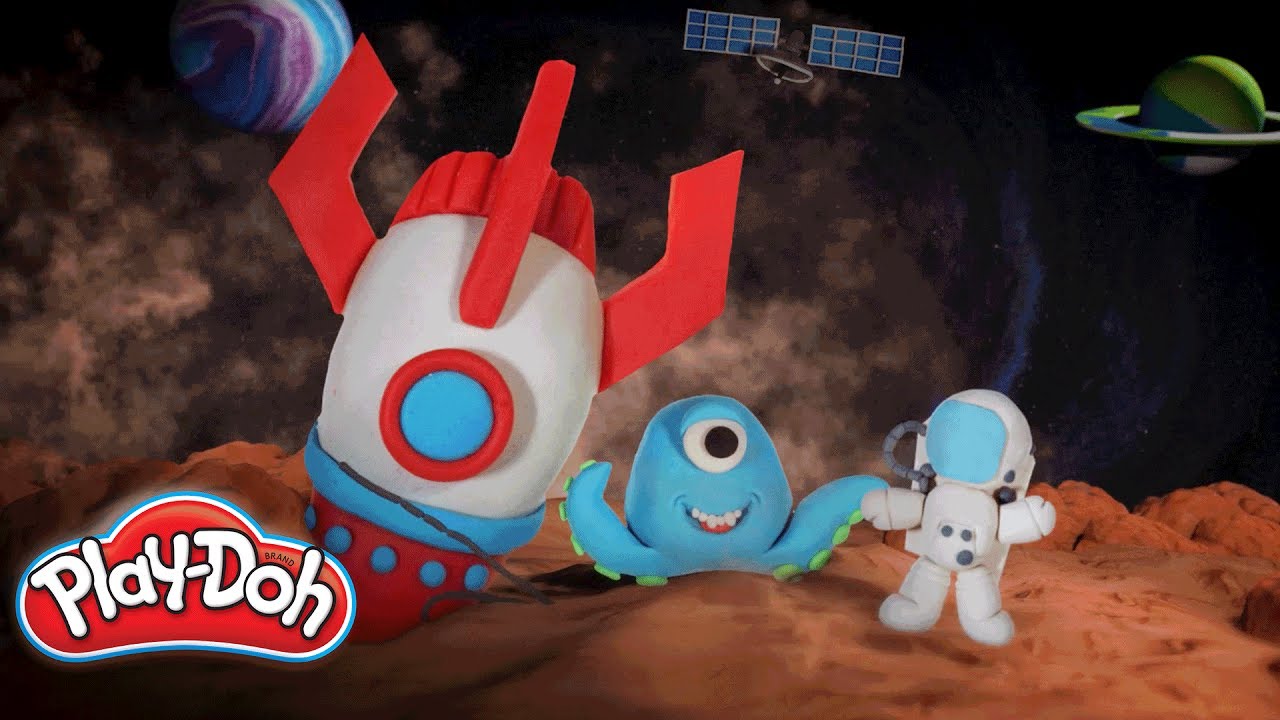 Play-Doh | 'Outer Space Crash Landing!' Creative Inspiration Stop ...