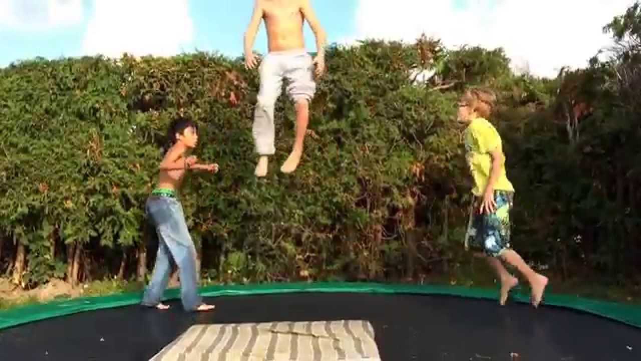 Trampoline tricks 2014 - YouTube