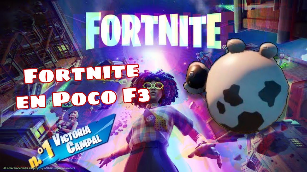 Una partida de Fortnite (Poco F3 Graficos Epico 30fps) - YouTube