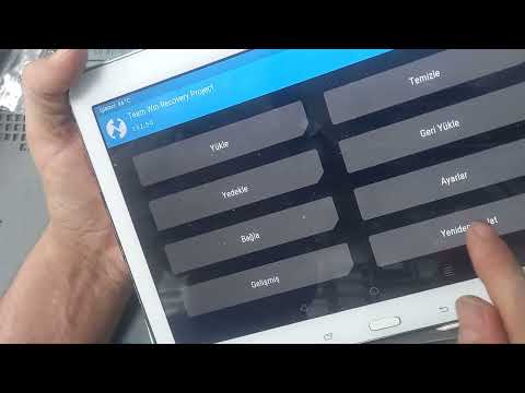 SAMSUNG tab 4 10.1 ANdroid SÜRÜM YÜKSELTME ANDROİD 11 T532