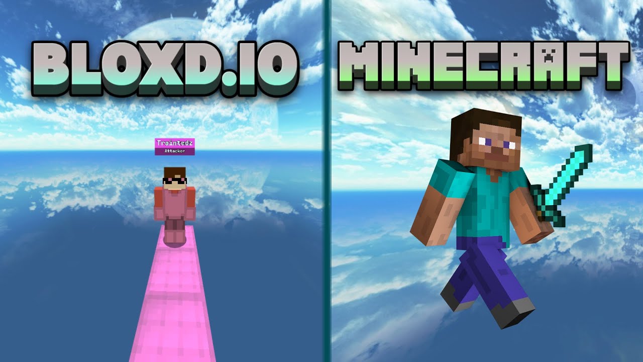 Minecraft Pro VS Average Bloxd io Player. - YouTube