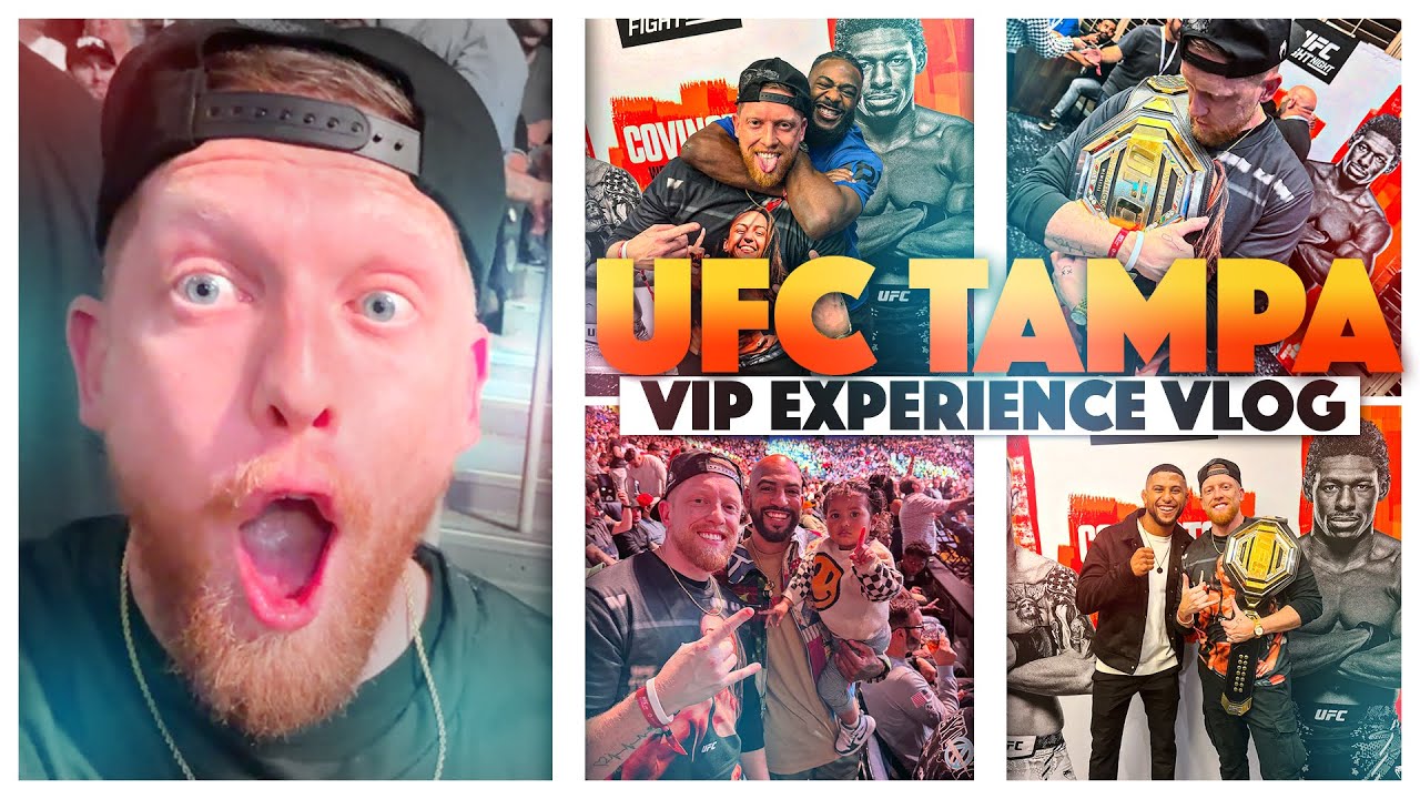 UFC TAMPA VIP VLOG - YouTube