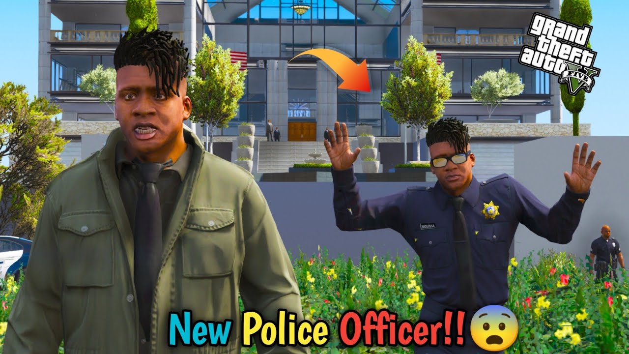 GTA 5: Franklin Shocked To See Ps Gamester In House 😨Shinchan Crying ...