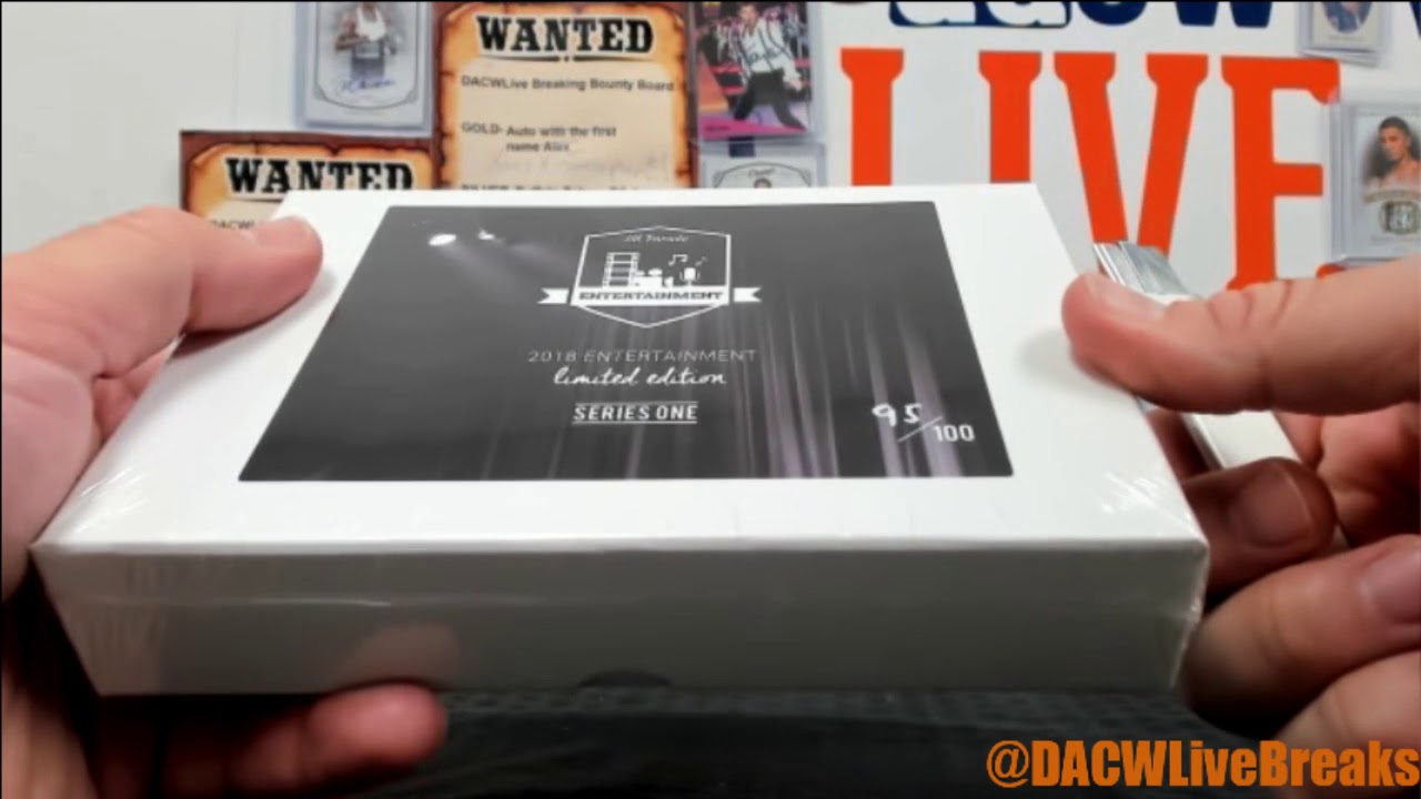 2018 Hit Parade Entertainment- Series 1 10-Box Case-DACW Live 10 Spot ...