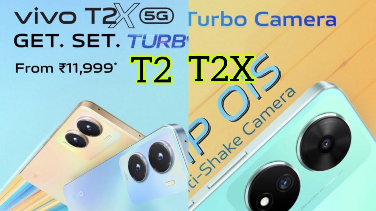 Vivo T2 5G VIVO T2X 5G. Mobile Configuration Camera Display Processor ...
