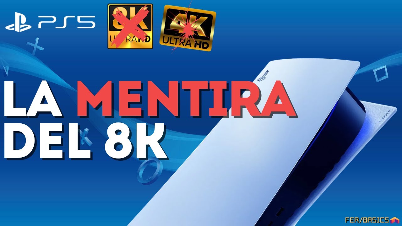 SONY ELIMINA LA ETIQUETA 8K DE LA PLAYSTATION 5 - YouTube