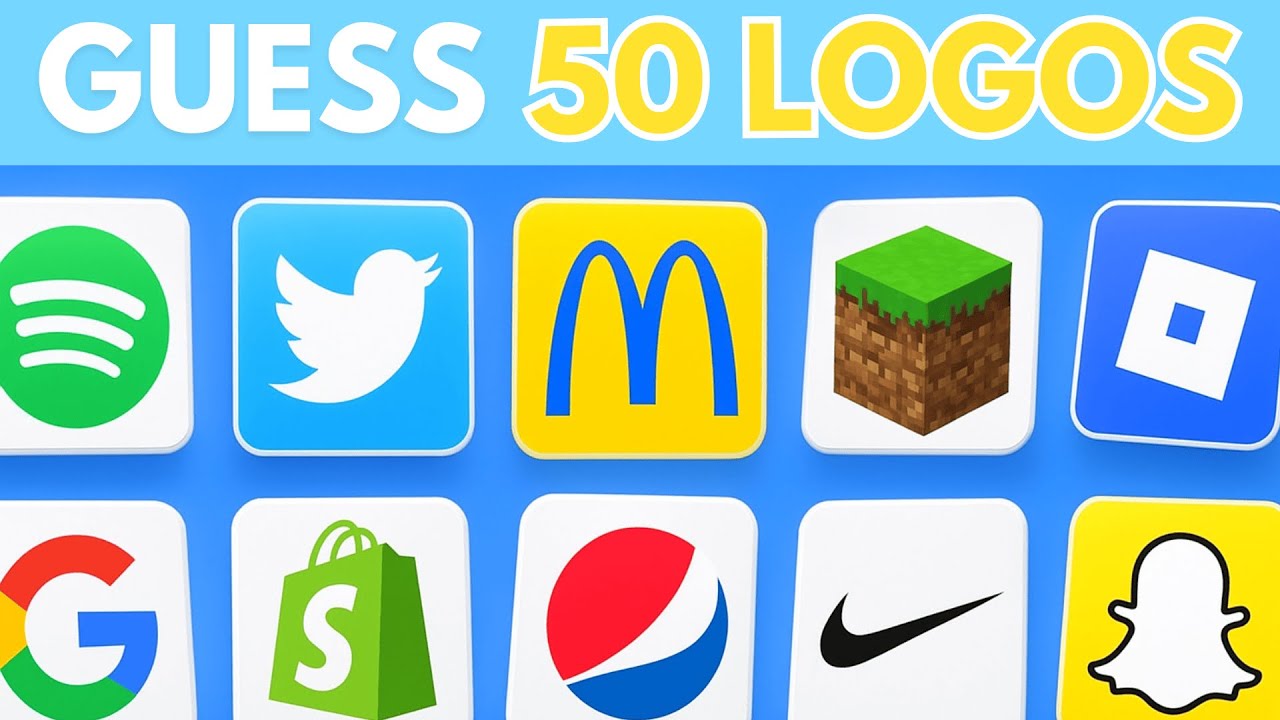 Guess the Logo in 2 Seconds | 50 Impossible Logos | Logo Quiz 2025 ...