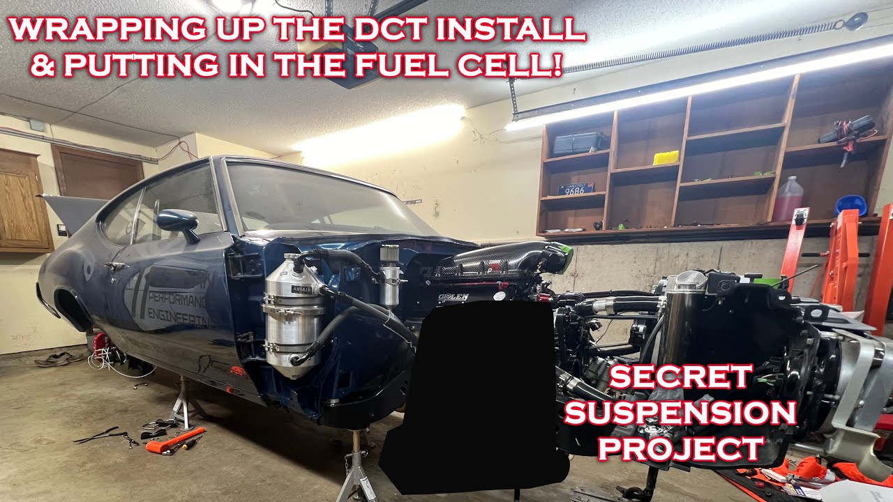 Wrapping Up The DCT Install & Putting In The Fuel Cell! - YouTube