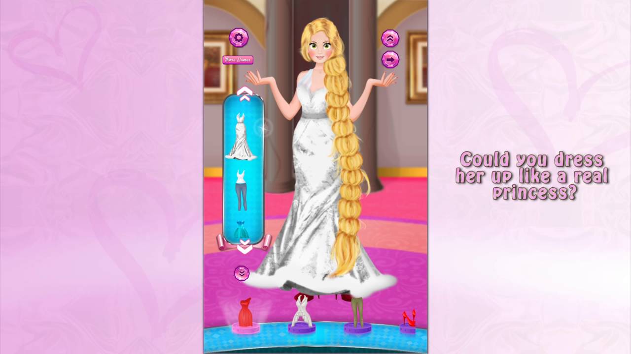 Braided Hair Salon Girl Game - YouTube