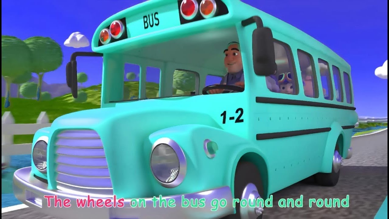 [1 MINUTE LOOP] Wheels on the Bus Sound Variations | Jelly kids : nursery rhymes - YouTube