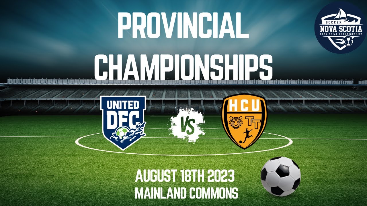 Halifax County United vs. United DFC U17 AAA girls Soccer Nova Scotia ...