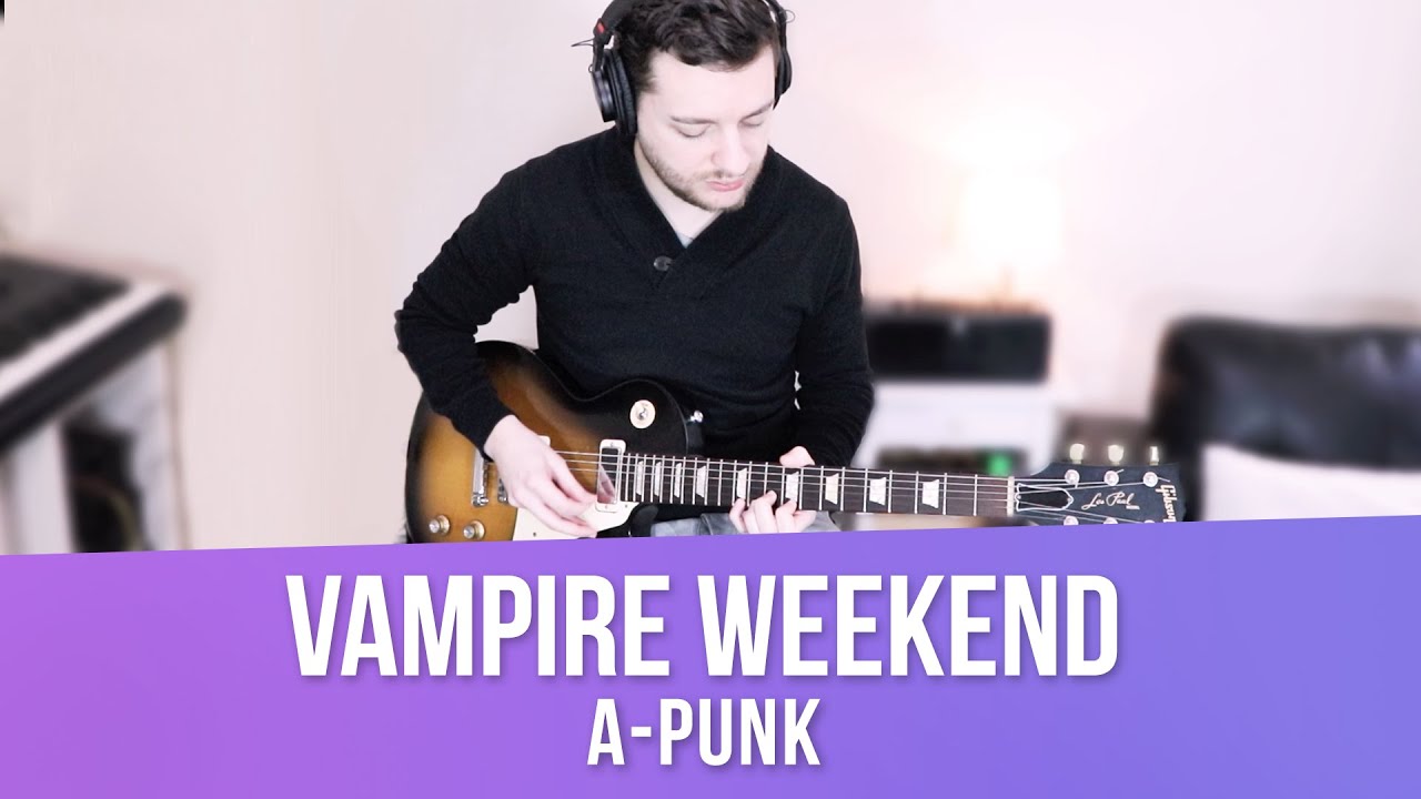 VAMPIRE WEEKEND A Punk Guitar Lesson [How to Play] - YouTube