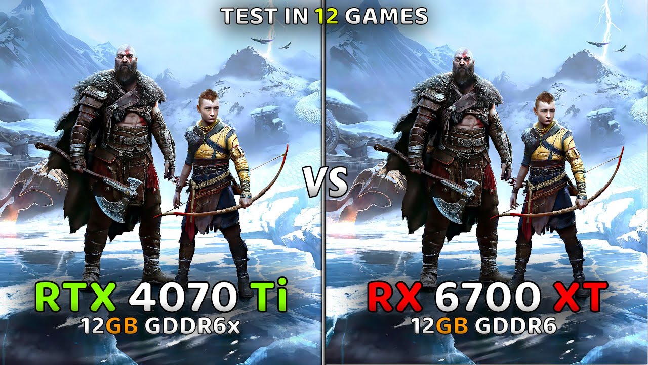 RX 6700 XT vs RTX 4070 Ti | Test in 1440p🔥 | 12 Games Tested - YouTube