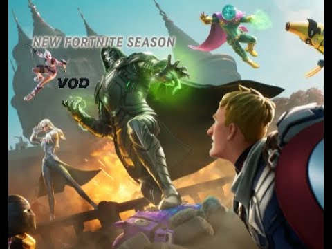 NEW FORTNITE SEASON VOD - YouTube