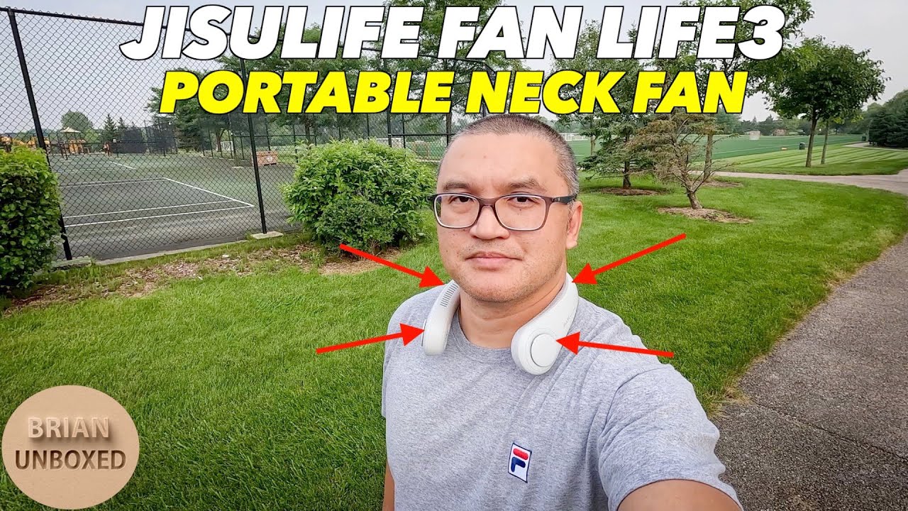 JISULIFE Neck Fan Life3 - Review - YouTube