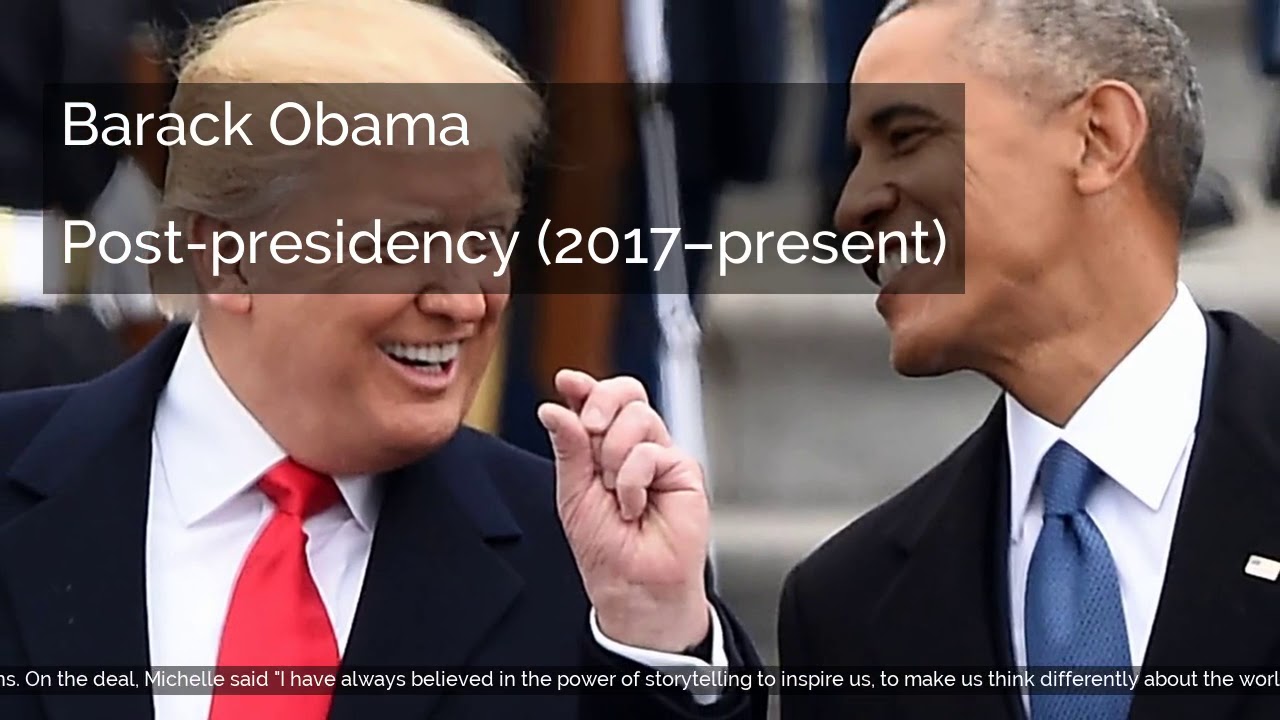 Barack Obama | Post-presidency (2017–present) - YouTube