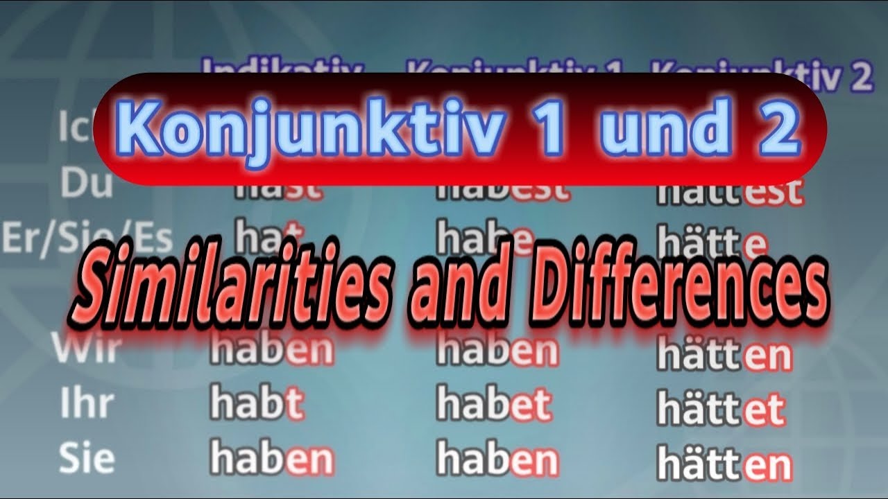 Der Konjunktiv (Subjunctive Mood) | German Level B1, B2, C1 ...