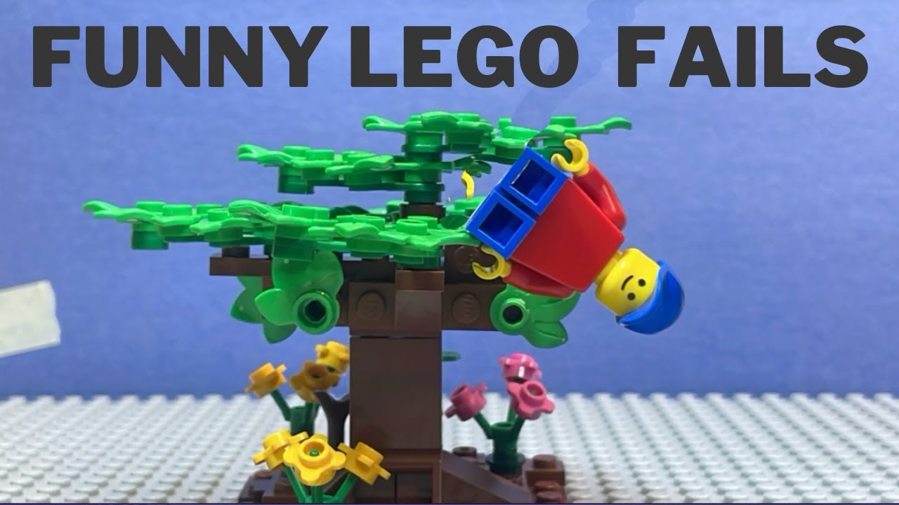 Every Time A Lego Man Fails/Stop Motion - YouTube