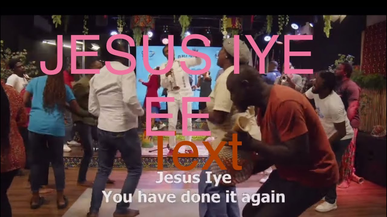 Jesus IYE by Pastor Nathaniel Bassey and the Hallelujah Challenge crew ...