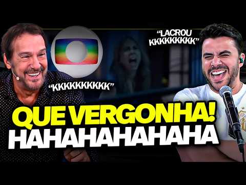 A BIZARRA CENA NA NOVELA DA GLOBO FEZ O ELENCO DO PÂNICO CHORAR DE RIR!
