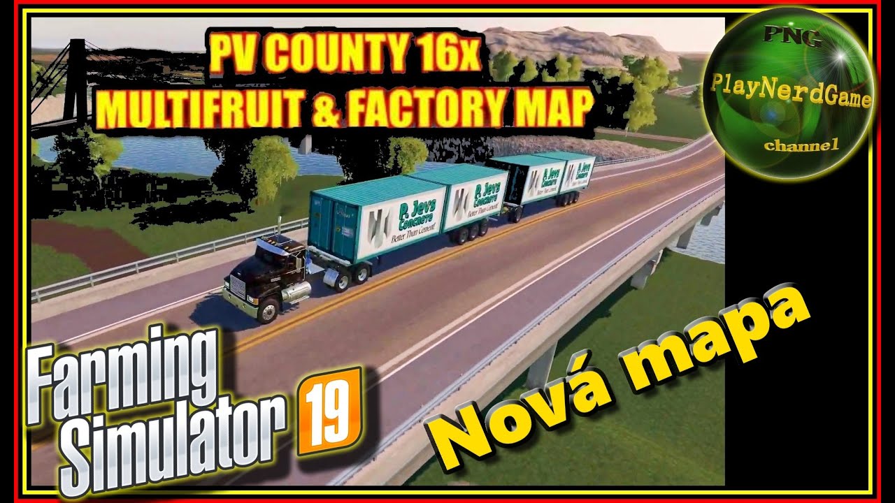 FS19 PV County-Představení Nové Mapy?!? Farming Simulator 19 CZ/SK ...