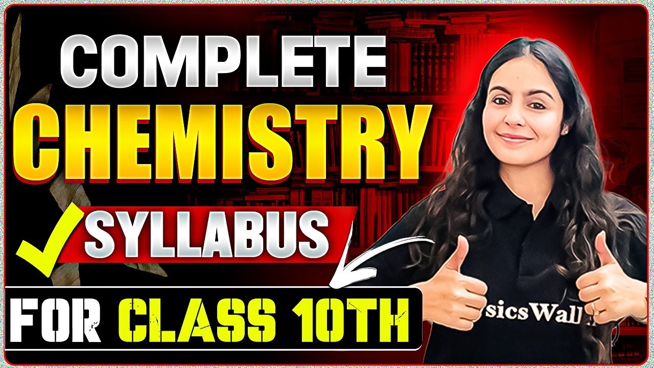 Start Your Class 10 Preparation From Here!!! 🔥 | Complete Chemistry ...